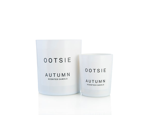 AUTUMN Signature Candle - Pomegranate Scented Natural Wax Candle – OOTSIE